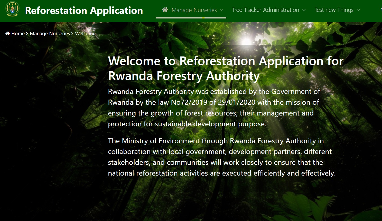 Modernising tree management: improving Rwanda’s forests through ...
